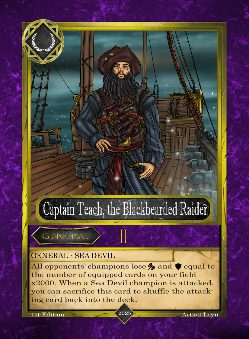 blackbeard – Mythik TCG – The Best Mythology Card Game