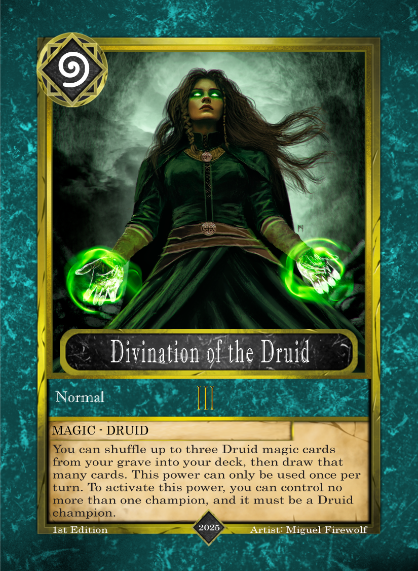 divinationofthedruid – Mythik TCG – The Best Mythology Card Game