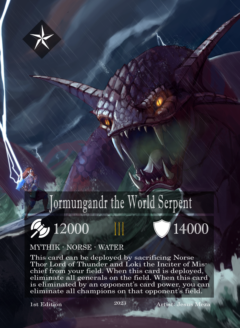 jormungandr-fullart – Mythik TCG – The Best Mythology Card Game
